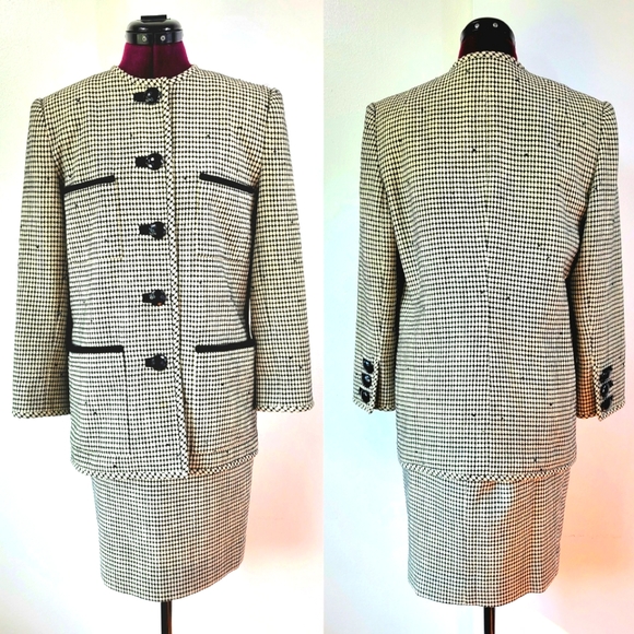 David Hayes | Jackets & Coats | David Hayes Vintage Matching Skirt And ...